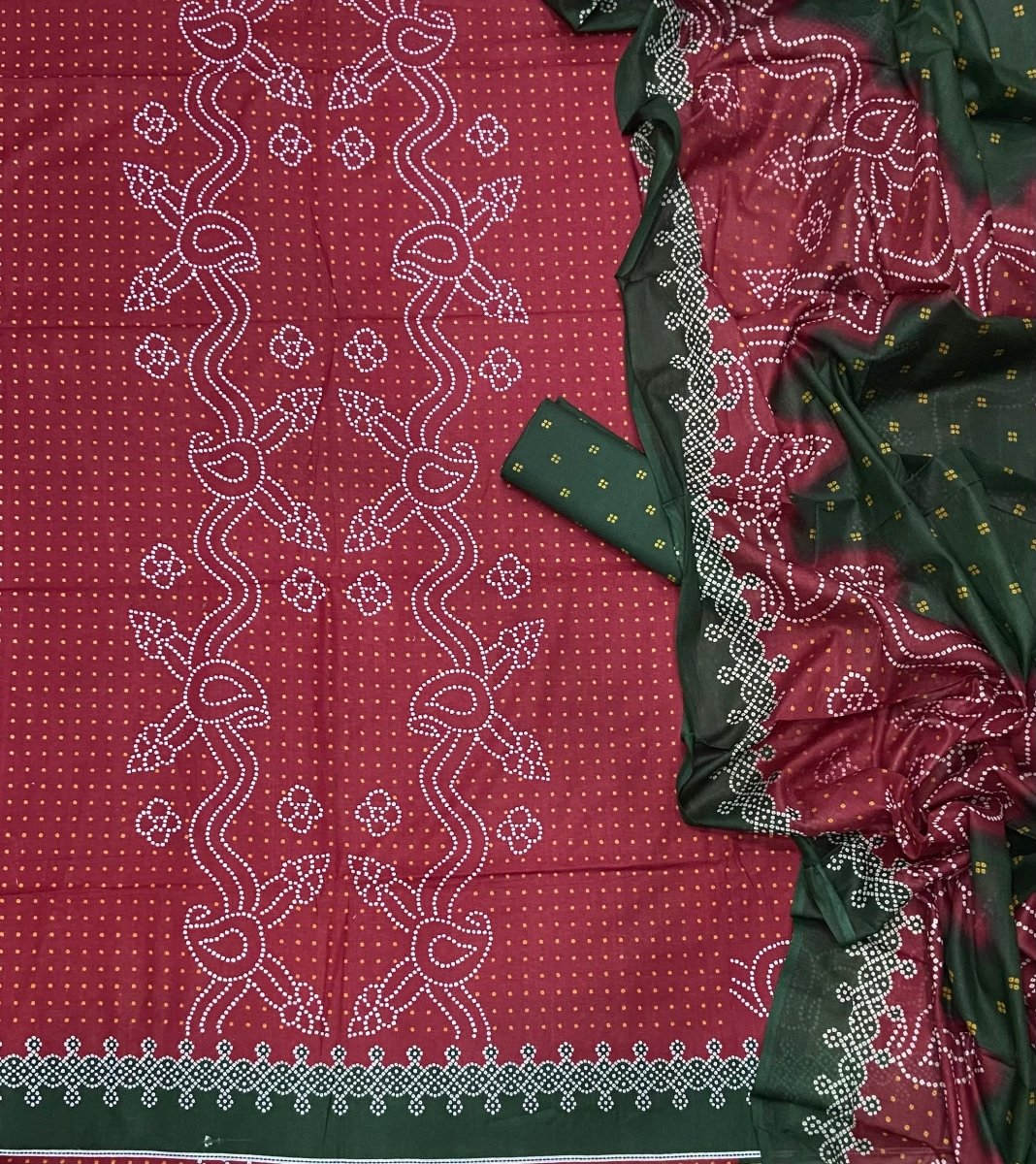 Enchant Cotton Print Suit Set(C.C) - Yanchi